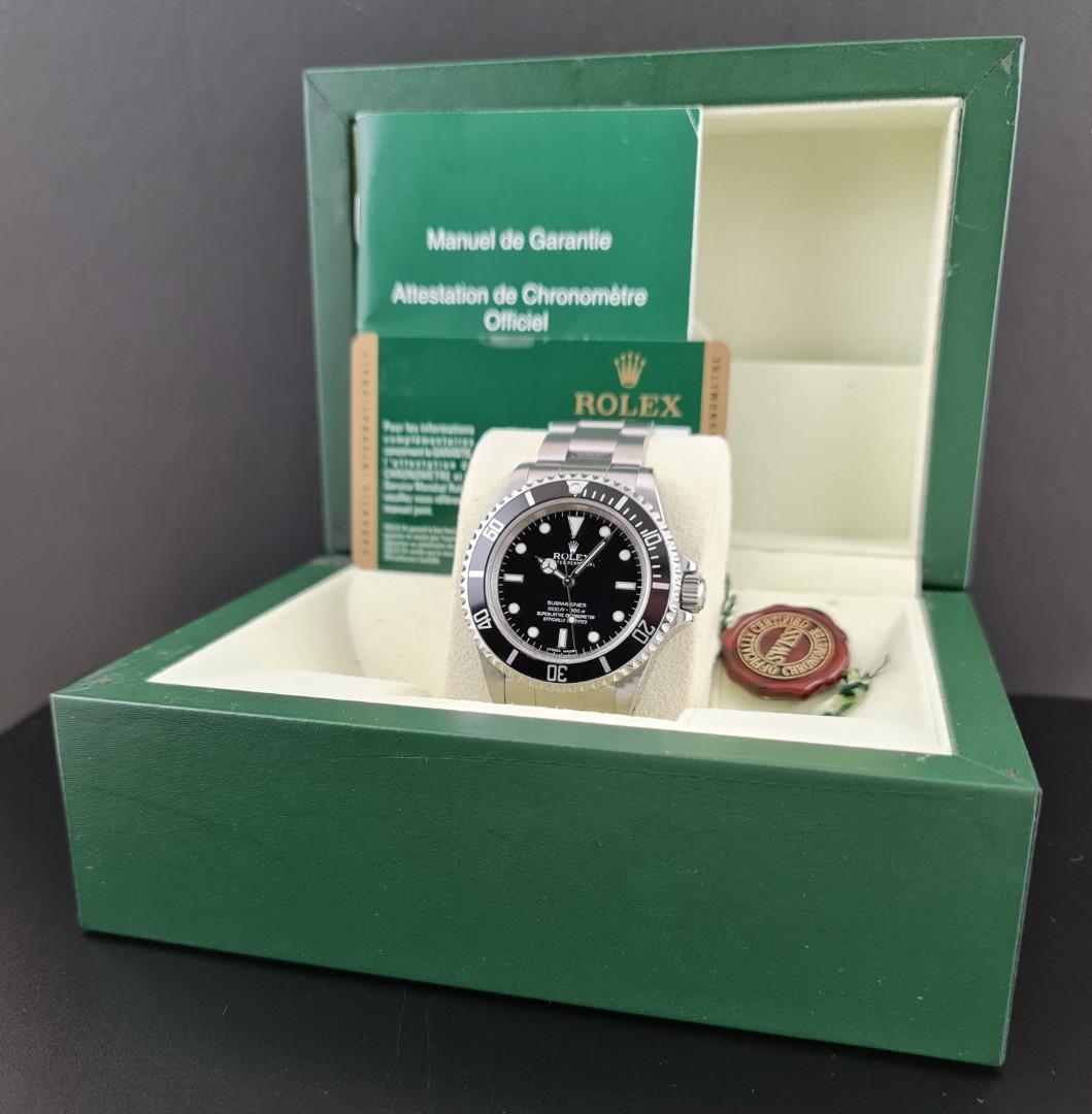 2012 Rolex Four Line Submariner No-Date 14060M with Certificate & Box ...