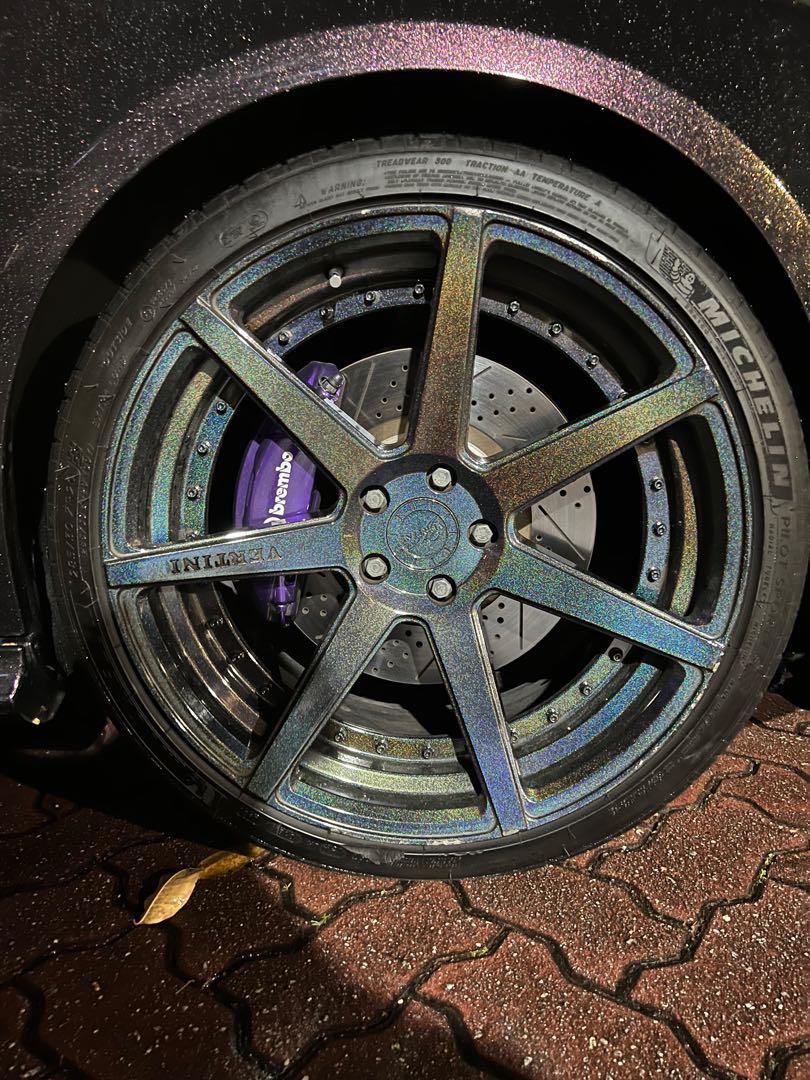 Vertini 20 inch Audi/VW rims with Michelin PS4s tyres, Car Accessories ...