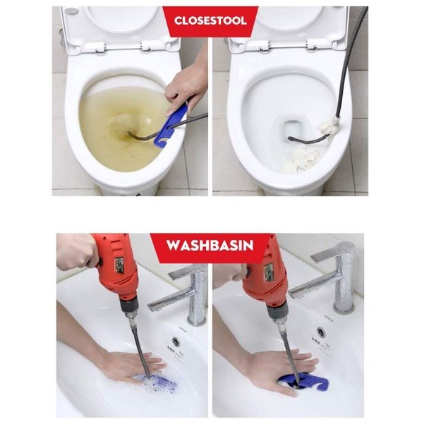 220V Pipe Cleaning Machine Electric Sewer Pipe Dredging Machine Toilet ...