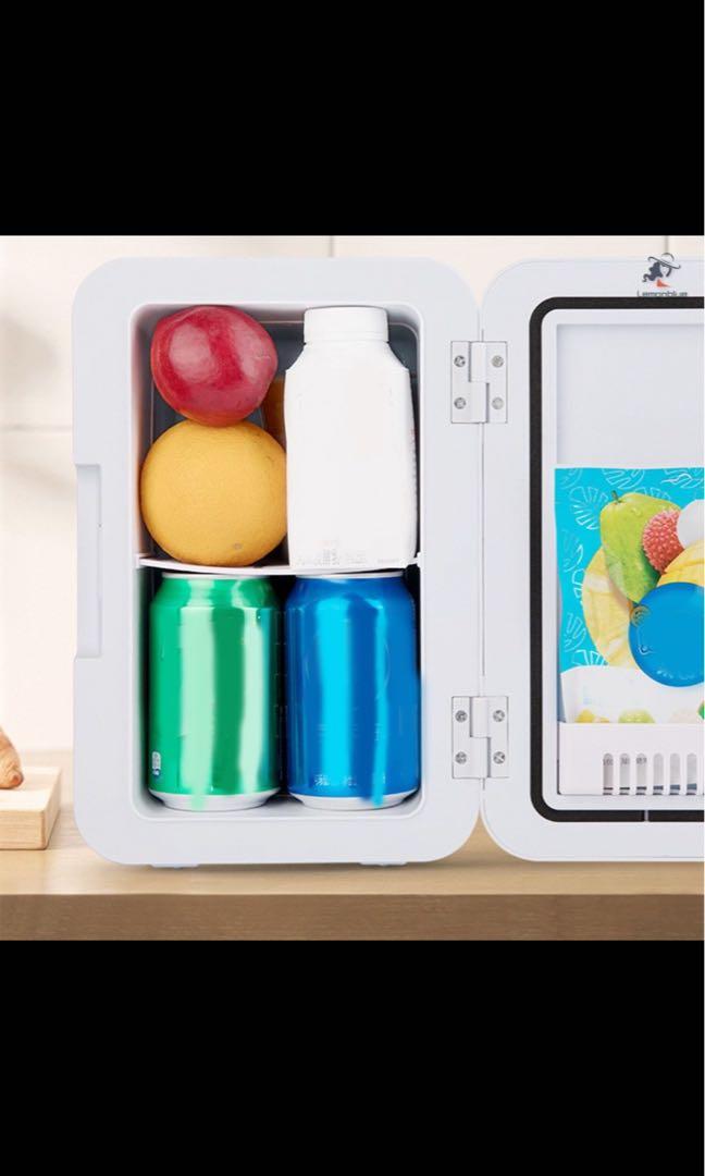 8L Mini Fridge Compact Mini Refrigerator Cooler and Warmer Single Door ...