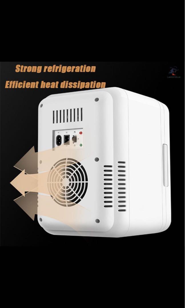 8L Mini Fridge Compact Mini Refrigerator Cooler and Warmer Single Door ...