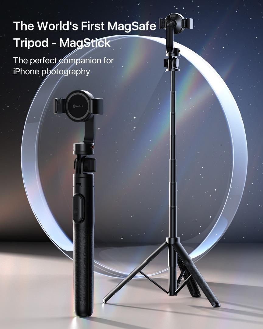 全新 貨版價 - Andobil MagSafe Phone Tripod, [The World's First Professional MagSafe iPhone Tripod] 2 ...