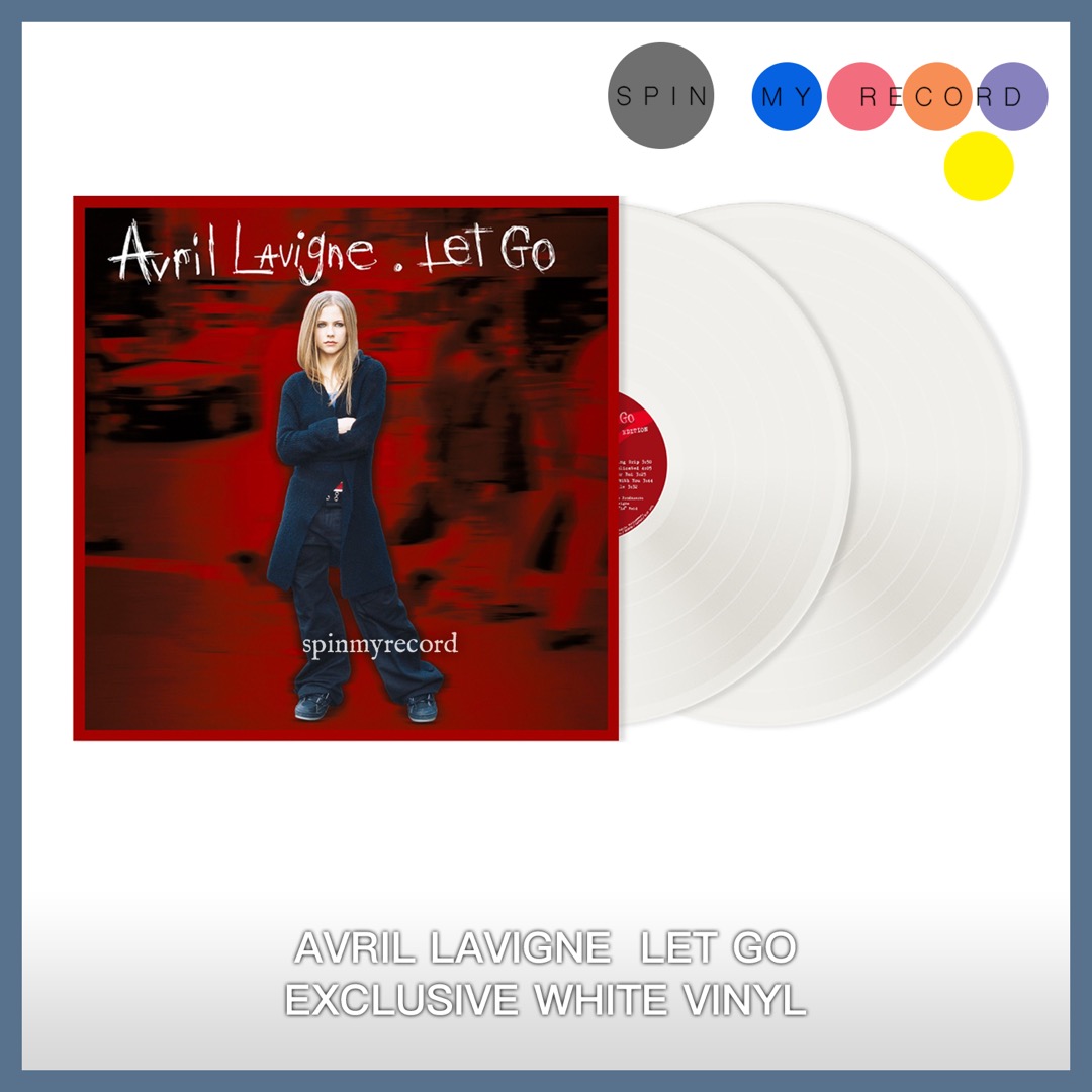 [預訂] Avril Lavigne Let Go 20th Anniversary Exclusive White Vinyl 限定白色