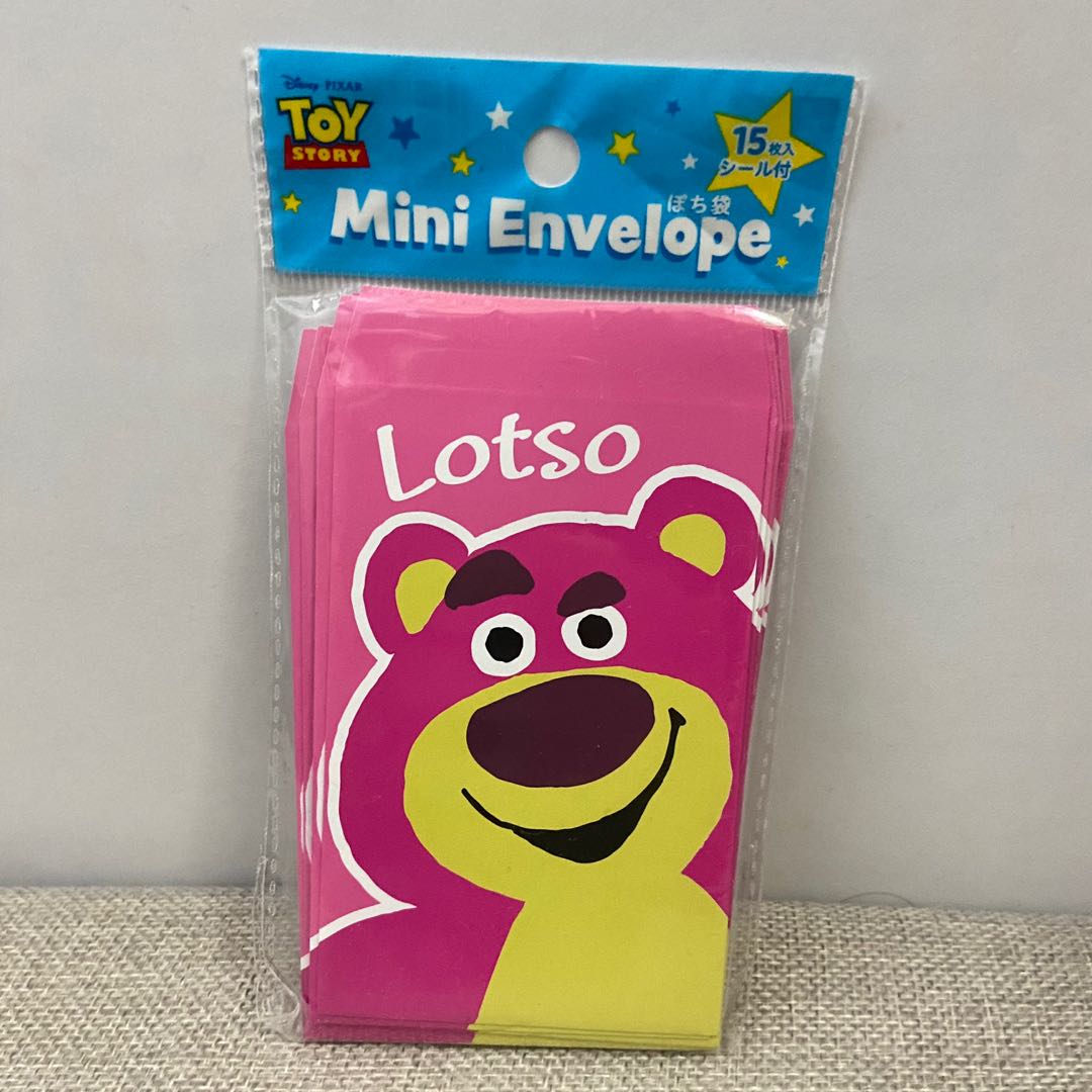 (現貨) Lotso 勞蘇 Mini Envelope 信封 (15枚), 其他, 其他 - Carousell