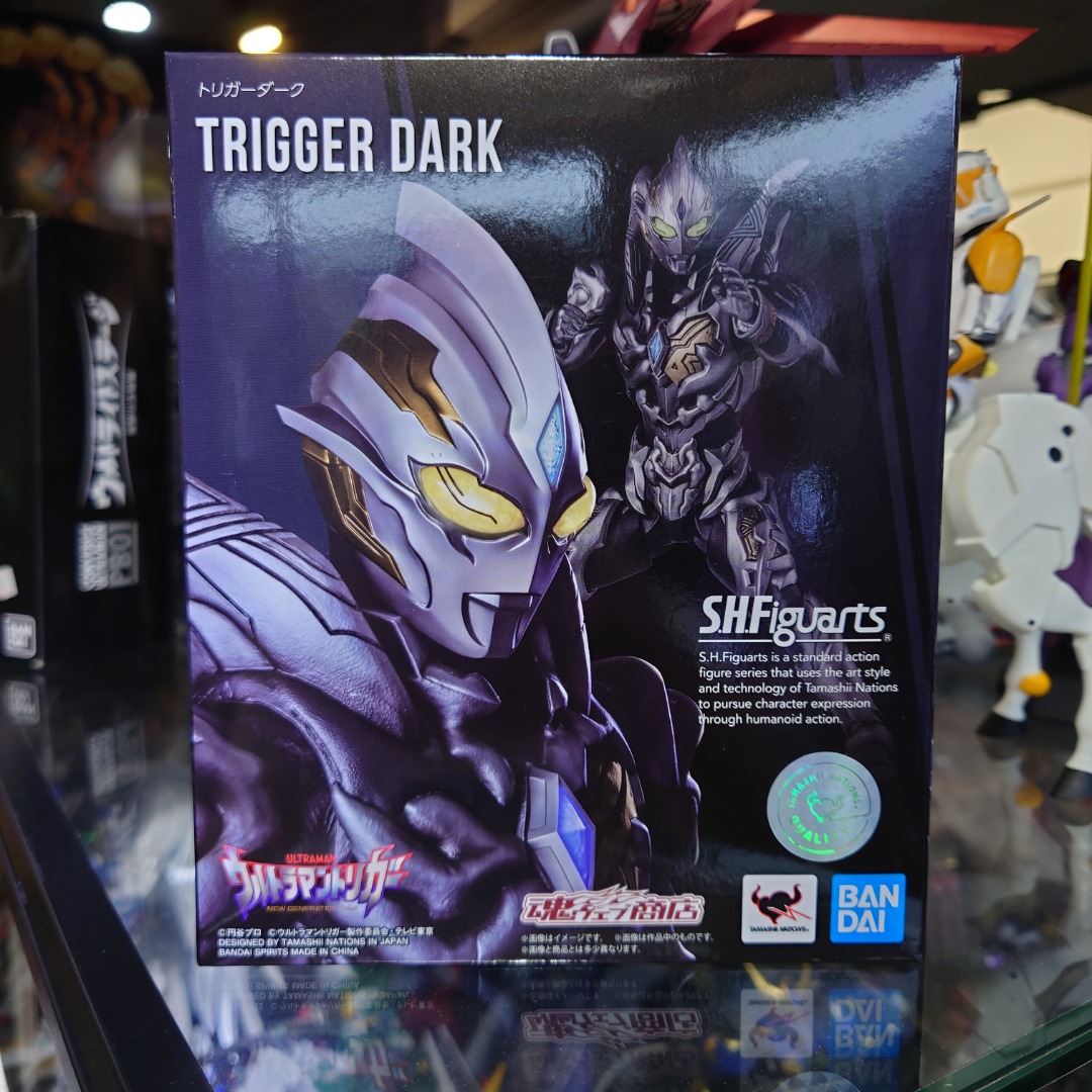 魂限 SHF Ultraman Trigger Dark 超人 闇黑勇士 黑暗托利加, 興趣及遊戲, 玩具 & 遊戲類 - Carousell