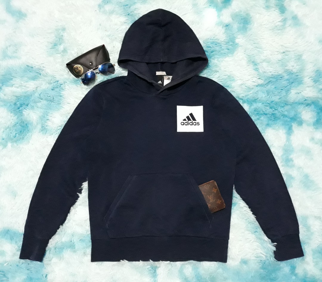 Adidas Box Logo, Men's Fashion, Coats, Jackets and Outerwear on Carousell