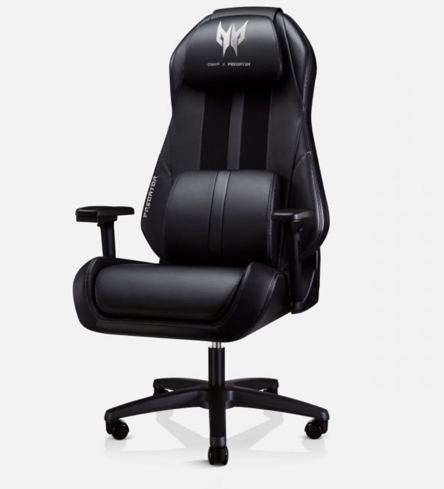 All black Predator Gaming Massage Chair x OSIM, Furniture & Home Living ...