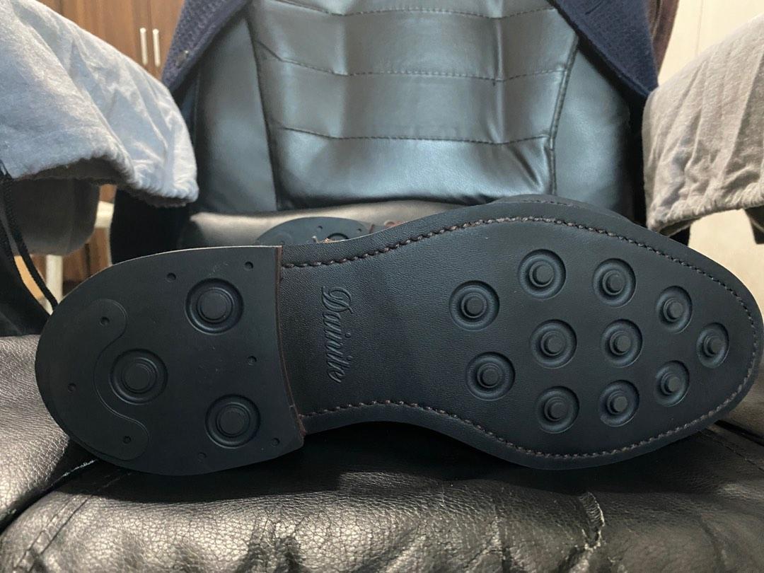 Allen Edmonds "Hamilton" Shell Cordovan Chili captoe oxford brogue ...