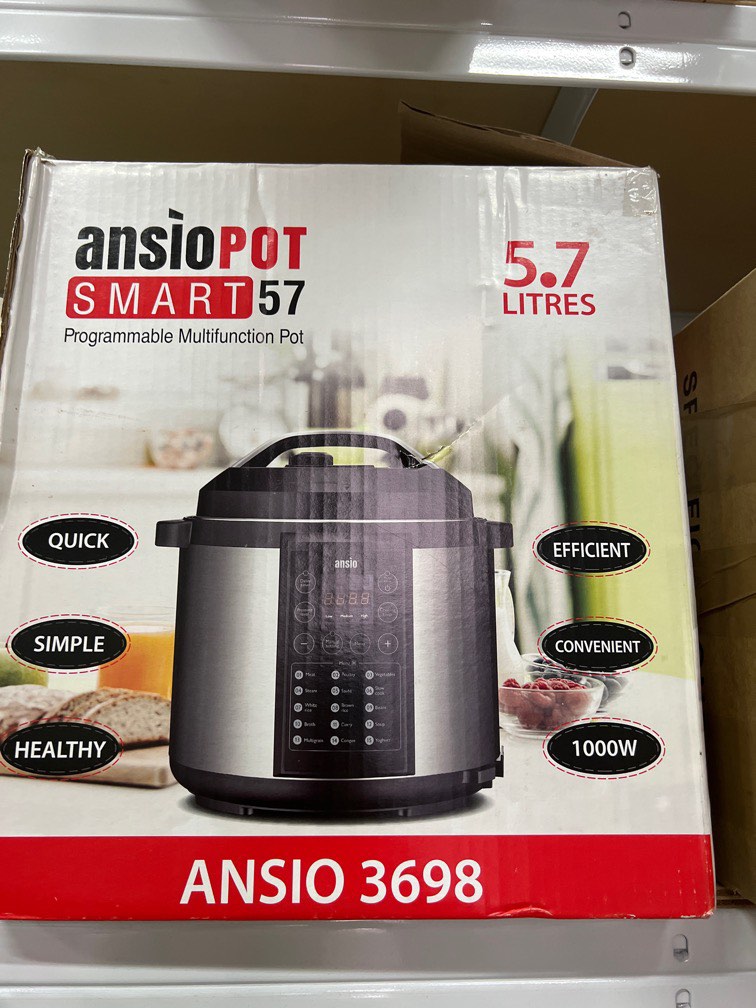Ansio Multicooker pot, TV & Home Appliances, Kitchen Appliances ...