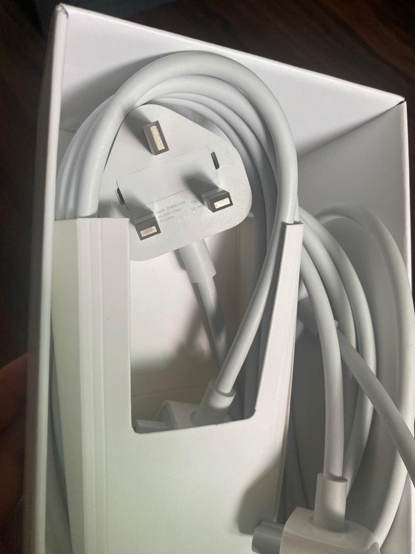 Apple Magsafe 60W 3 pin UK extension cord, Computers & Tech, Parts ...