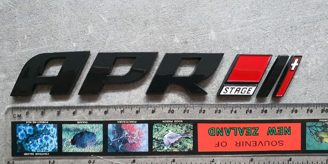 APR tuning emblem badge, Car Accessories, Accessories on Carousell