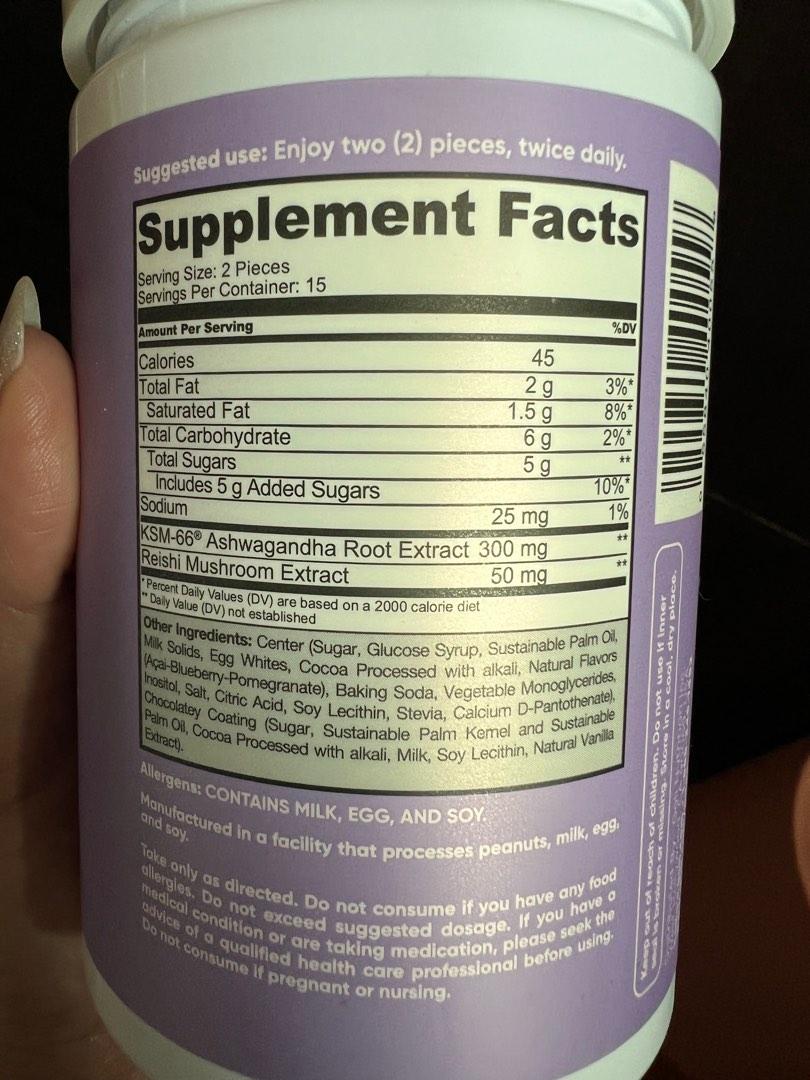 AUTHENTIC GOLI CALM BITES, Health & Nutrition, Health Supplements ...