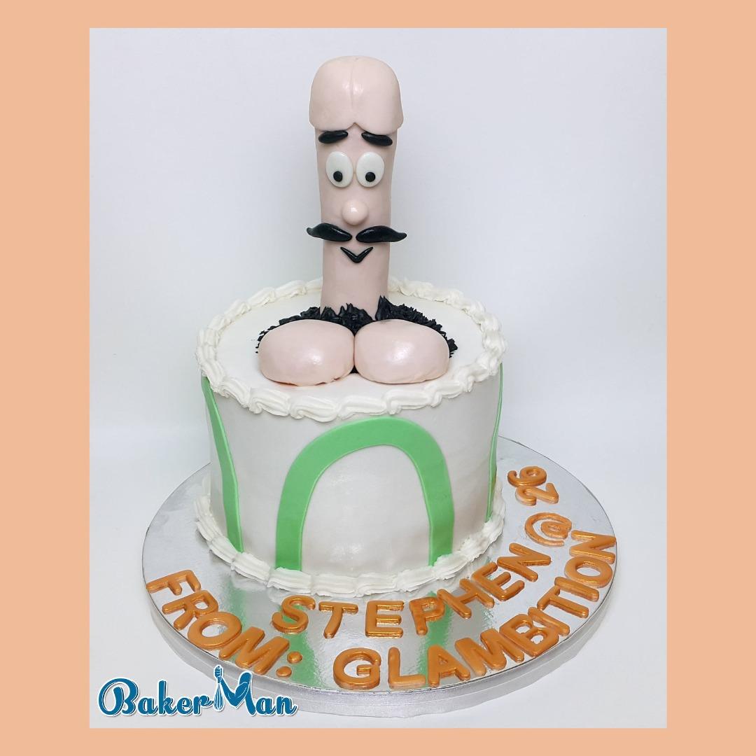 Bachelorette Cake Naughty Cake Bridal Shower Themed Cake