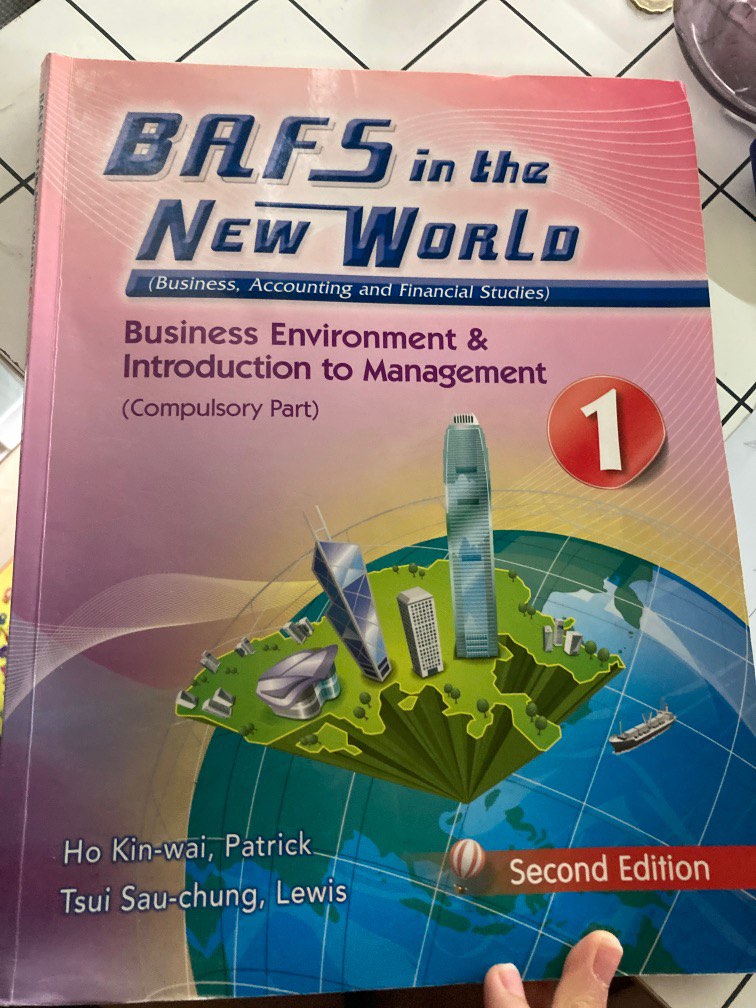 BAFS in the New World business environment & introduction to management ...
