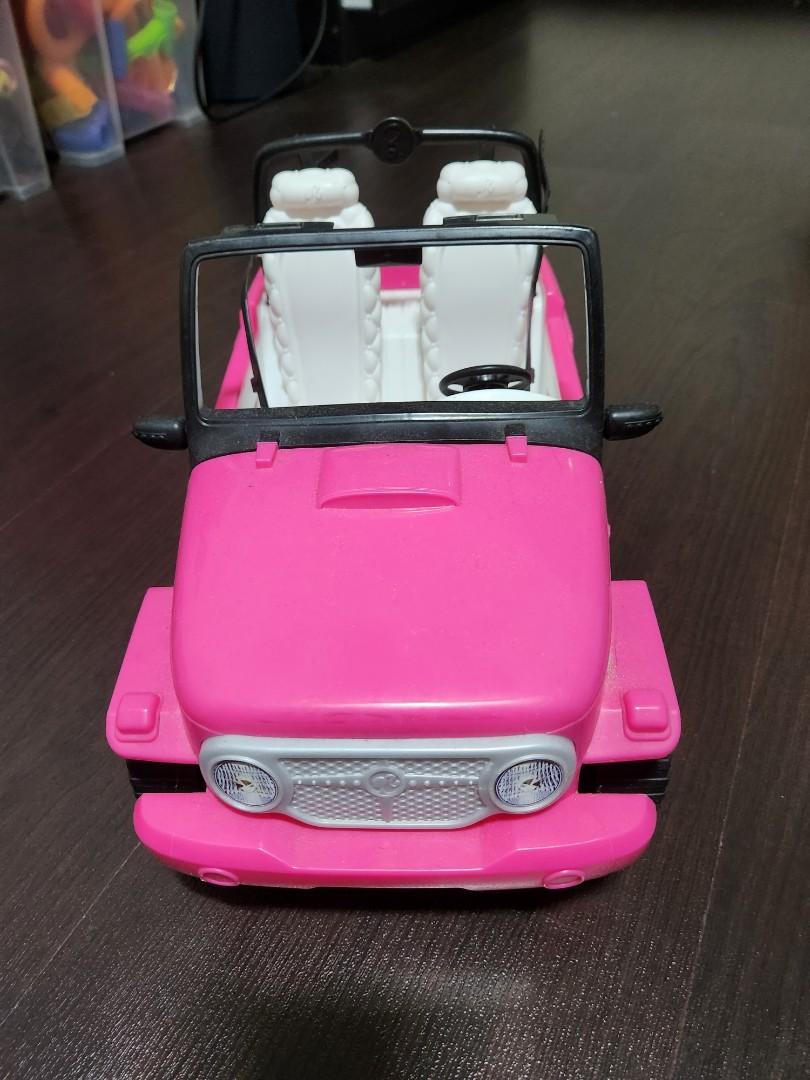 Barbie's car, Hobbies & Toys, Toys & Games on Carousell