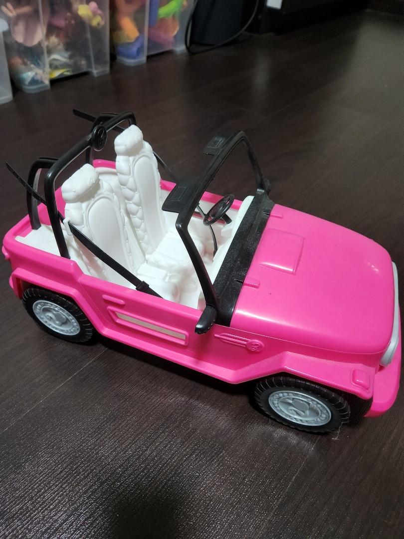 Barbie's car, Hobbies & Toys, Toys & Games on Carousell