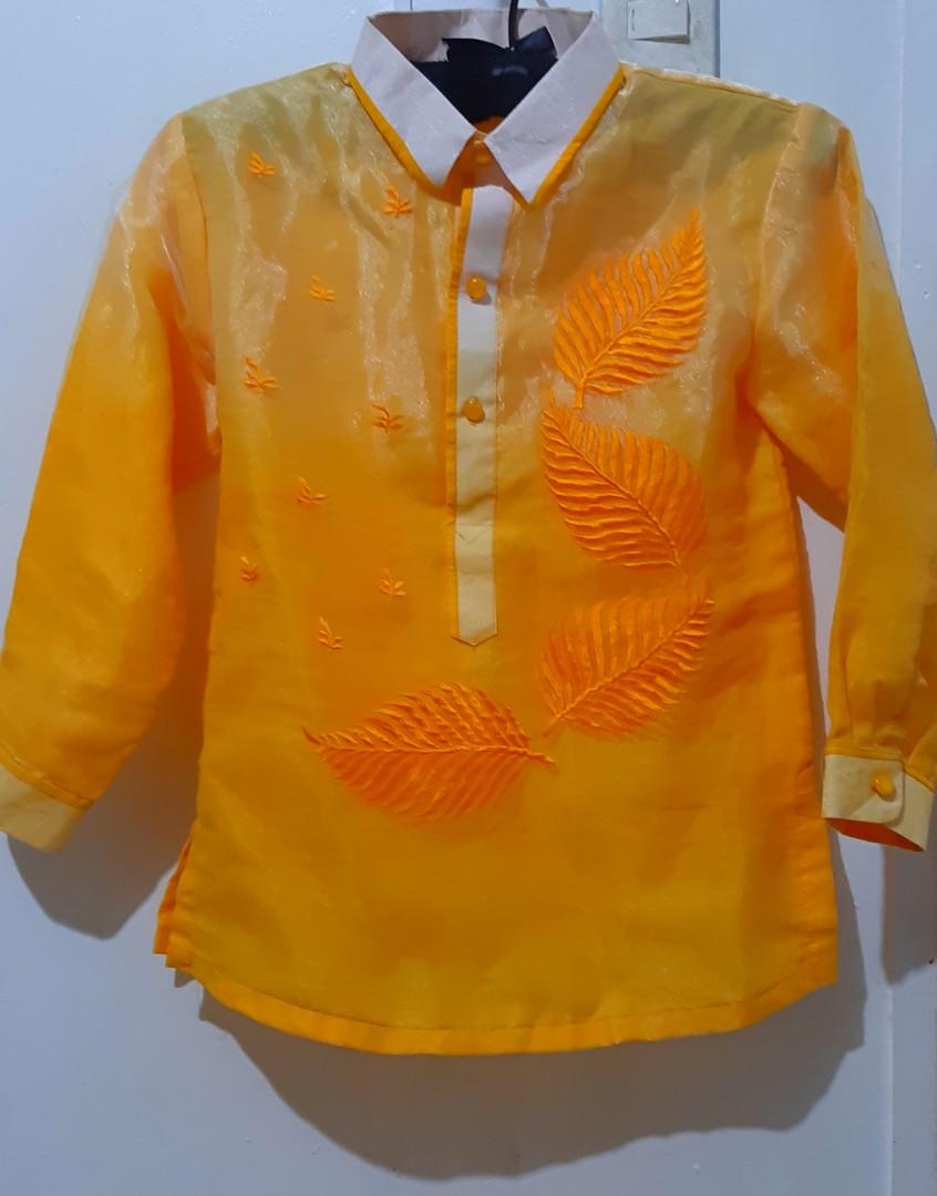 Barong Buwan ng Wika, Babies & Kids, Babies & Kids Fashion on Carousell