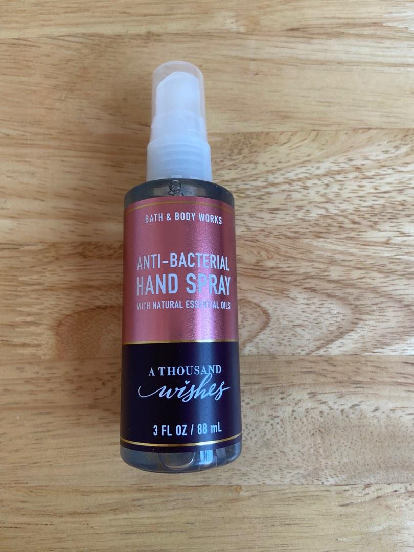 Bath & Body Works Anti-bacterial Hand Spray, Beauty & Personal Care ...