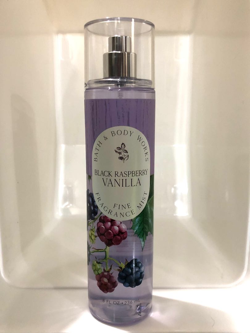 Bath & Body Works Black Raspberry Vanilla, Beauty & Personal Care ...