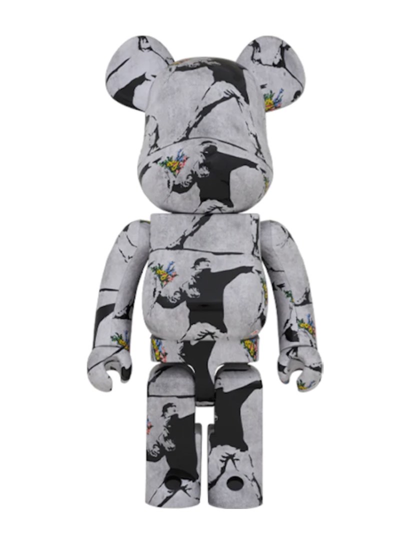 Bearbrick Flower Bomber 1000%, Hobbies & Toys, Toys & Games on Carousell