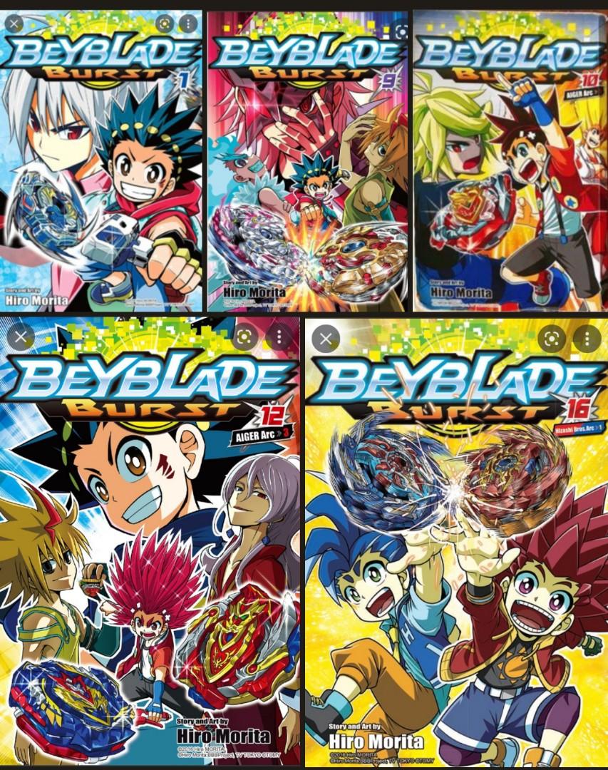 Beyblade Burst Manga English, Hobbies & Toys, Books & Magazines, Comics ...