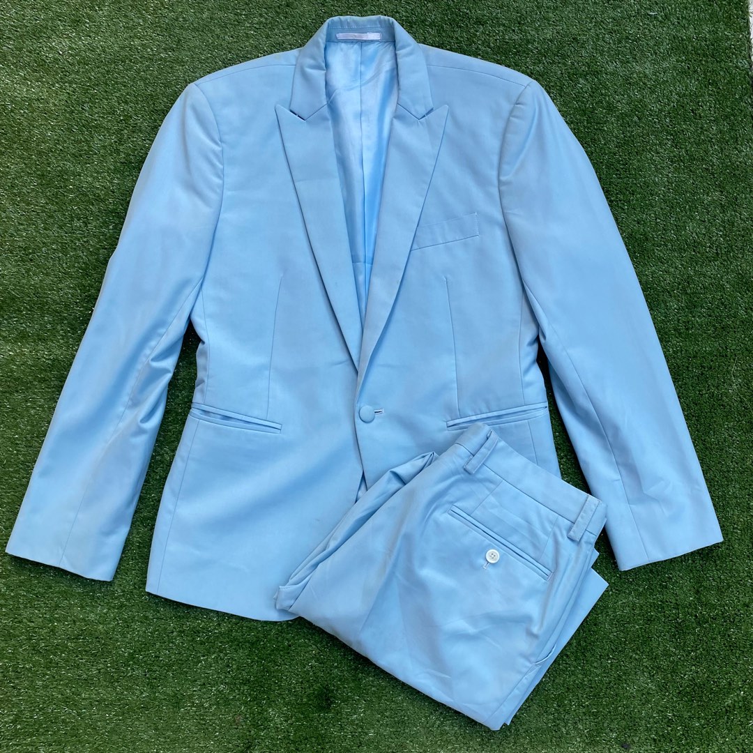 Blazer and trouser set, Men's Fashion, Tops & Sets, Formal Shirts on ...