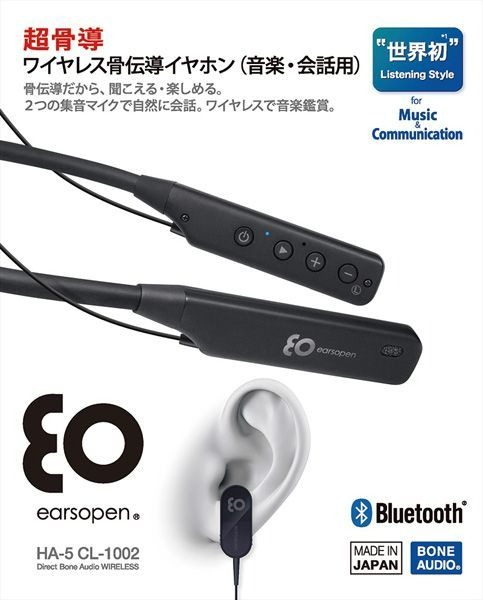 BoCo earsopen 無線骨傳導耳機, 音響器材, 耳機 - Carousell