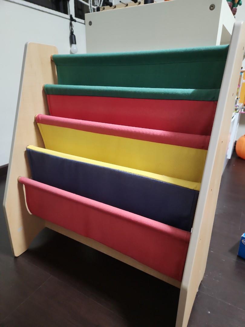 Book rack solid colours, Furniture & Home Living, Furniture, Shelves ...