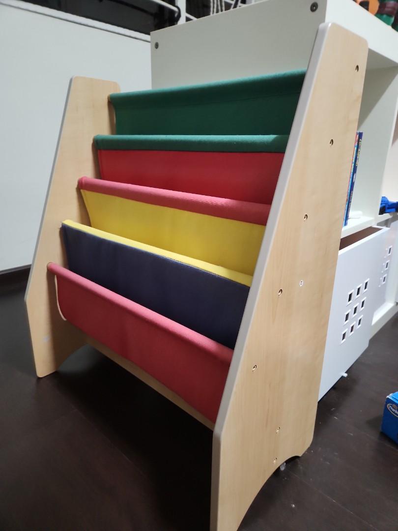 Book rack solid colours, Furniture & Home Living, Furniture, Shelves ...