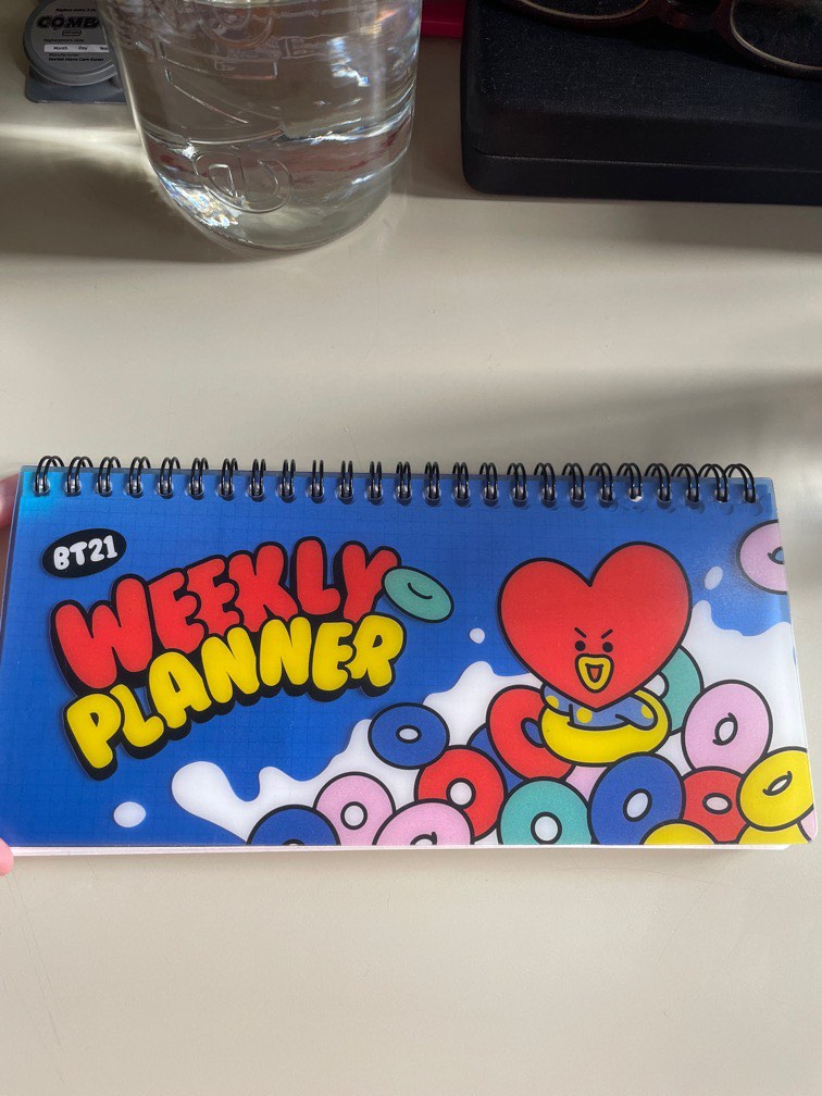 BT21 TATA Weekly Planner, Hobbies & Toys, Stationery & Craft ...