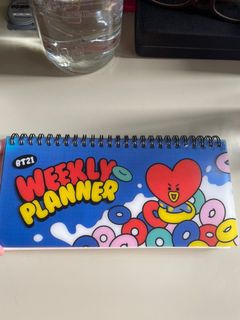 BT21 TATA Weekly Planner, Hobbies & Toys, Stationery & Craft ...