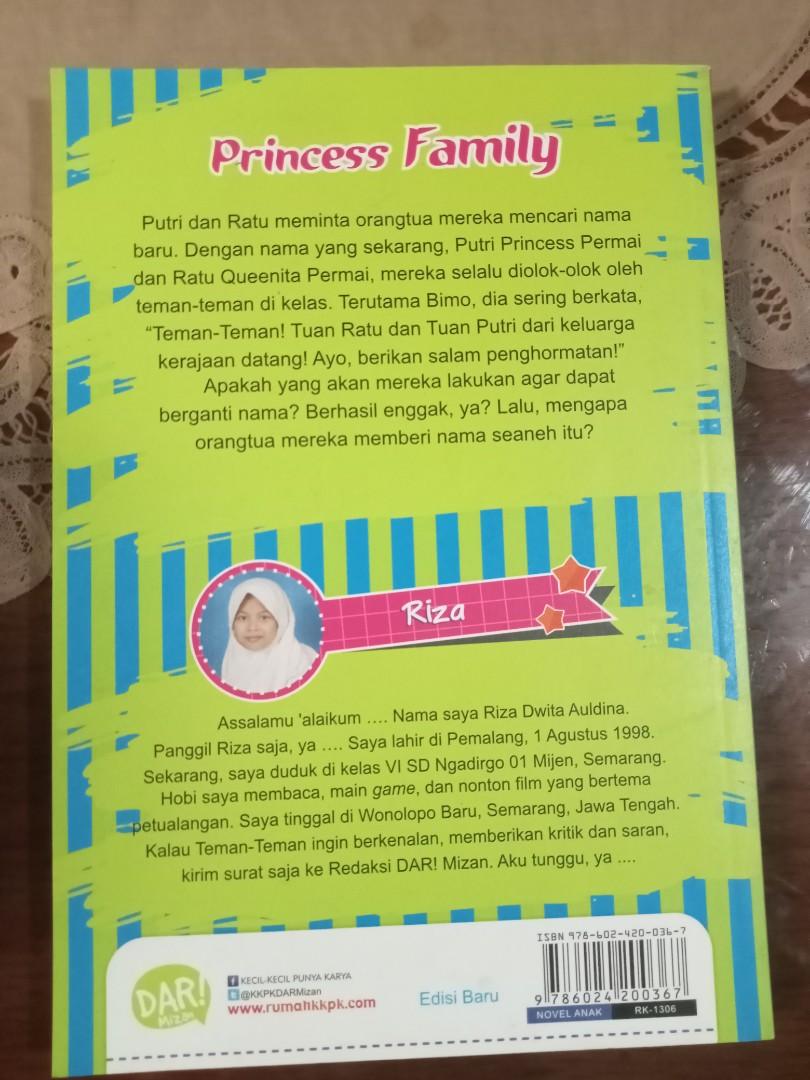 Buku cerita kecil kecil punya karya Princess Family, Buku & Alat Tulis ...