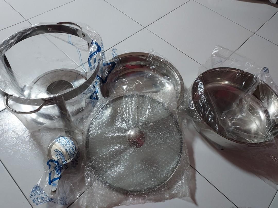 Chafing Dish (circle), TV & Home Appliances, Kitchen Appliances, BBQ, Grills & Hotpots on Carousell