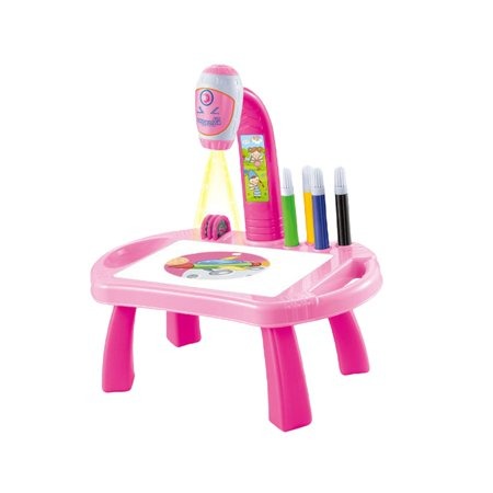 Child Learning Desk with Smart Projector, Kids Educational Painting ...