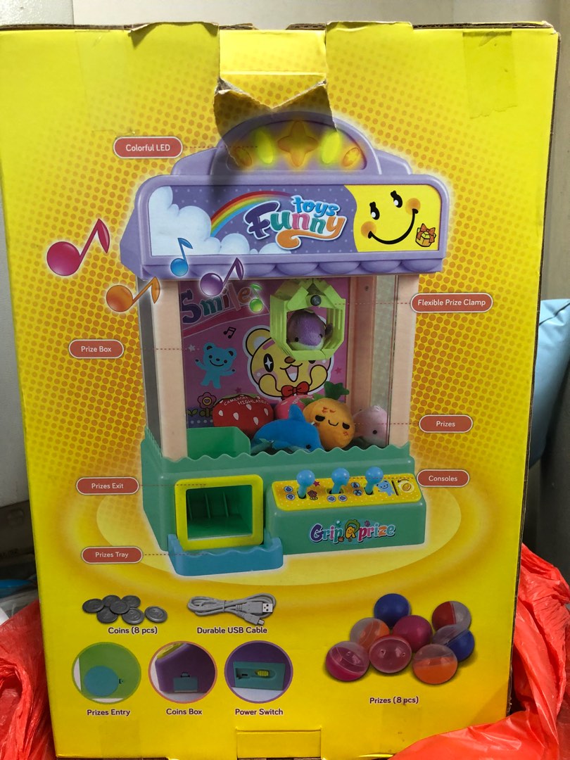Claw machine, Hobbies & Toys, Toys & Games on Carousell