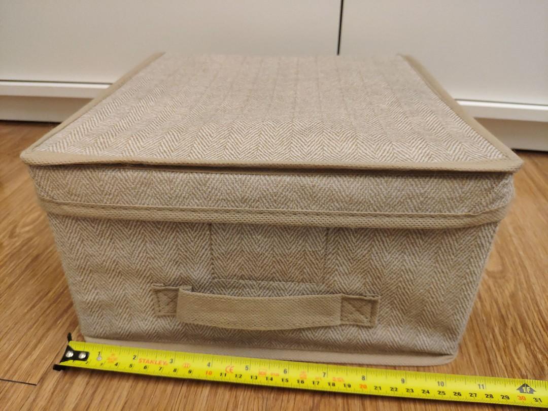 Collapsible Fabric Box, Furniture & Home Living, Home Improvement ...