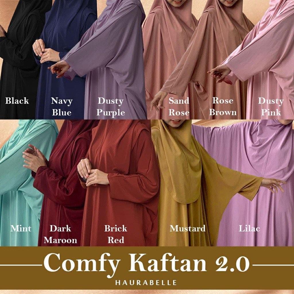 COMFY KAFTAN BY HAURABELLE, Women's Fashion, Muslimah Fashion, Kaftans ...