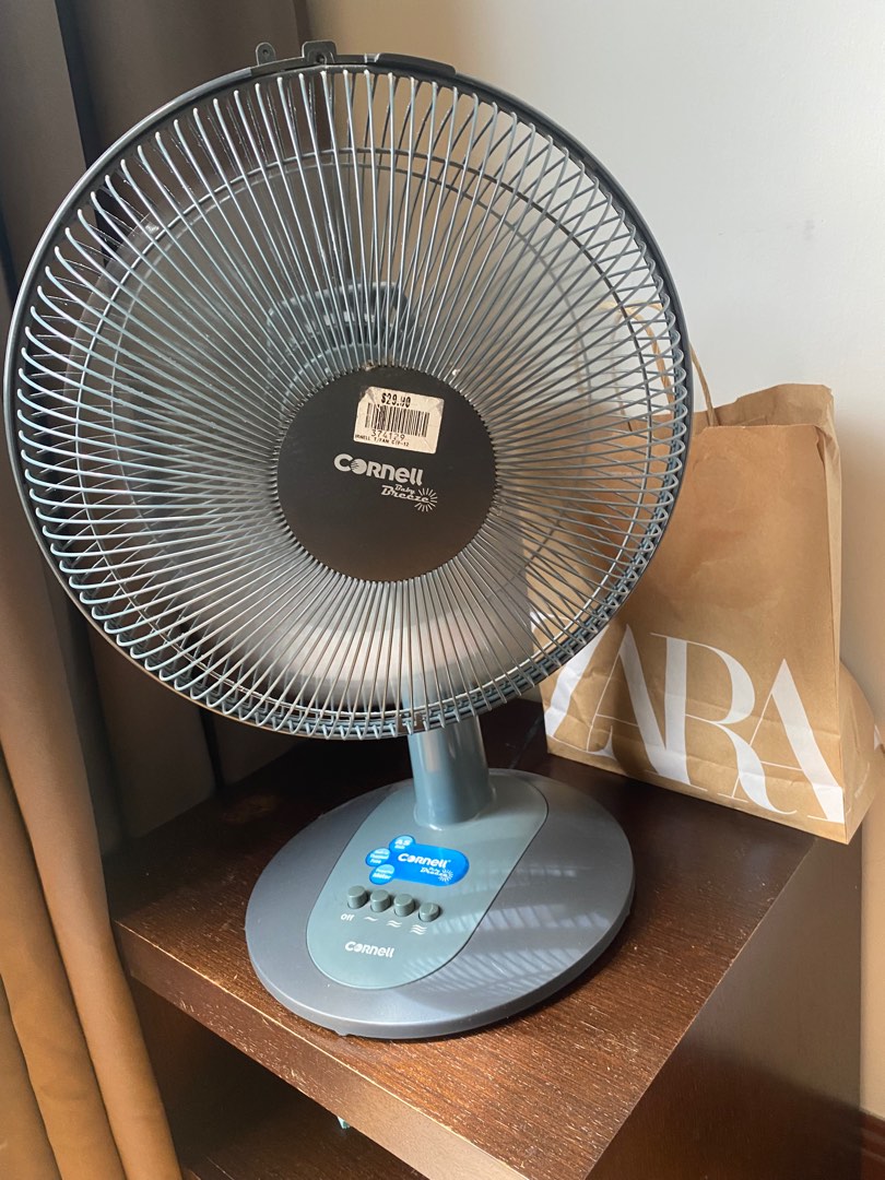 Cornell Table Fan, Furniture & Home Living, Lighting & Fans, Fans on ...
