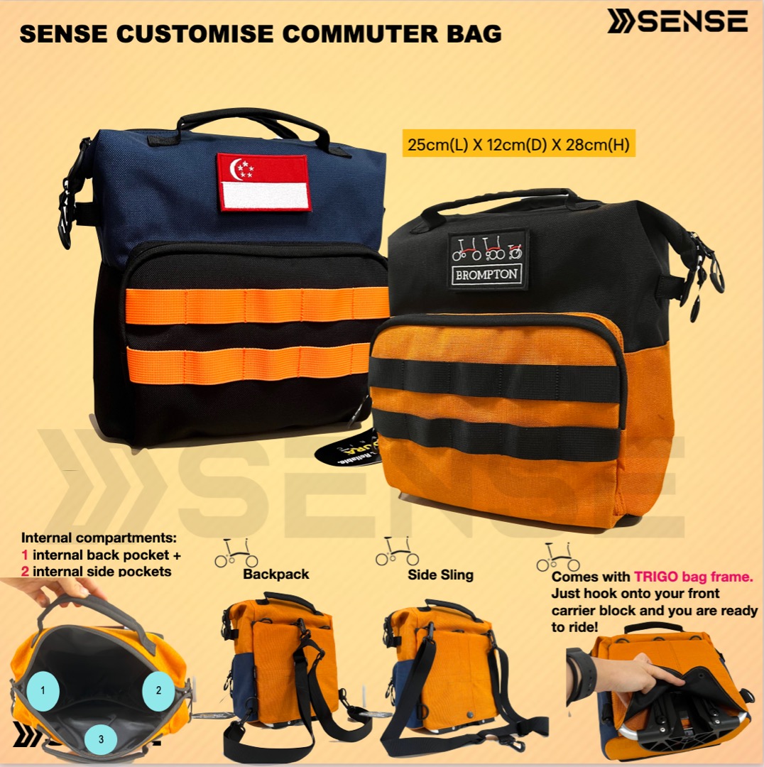 Sense Commuter Bag for Brompton , Pikes, 3sixty etc , Sports Equipment ...