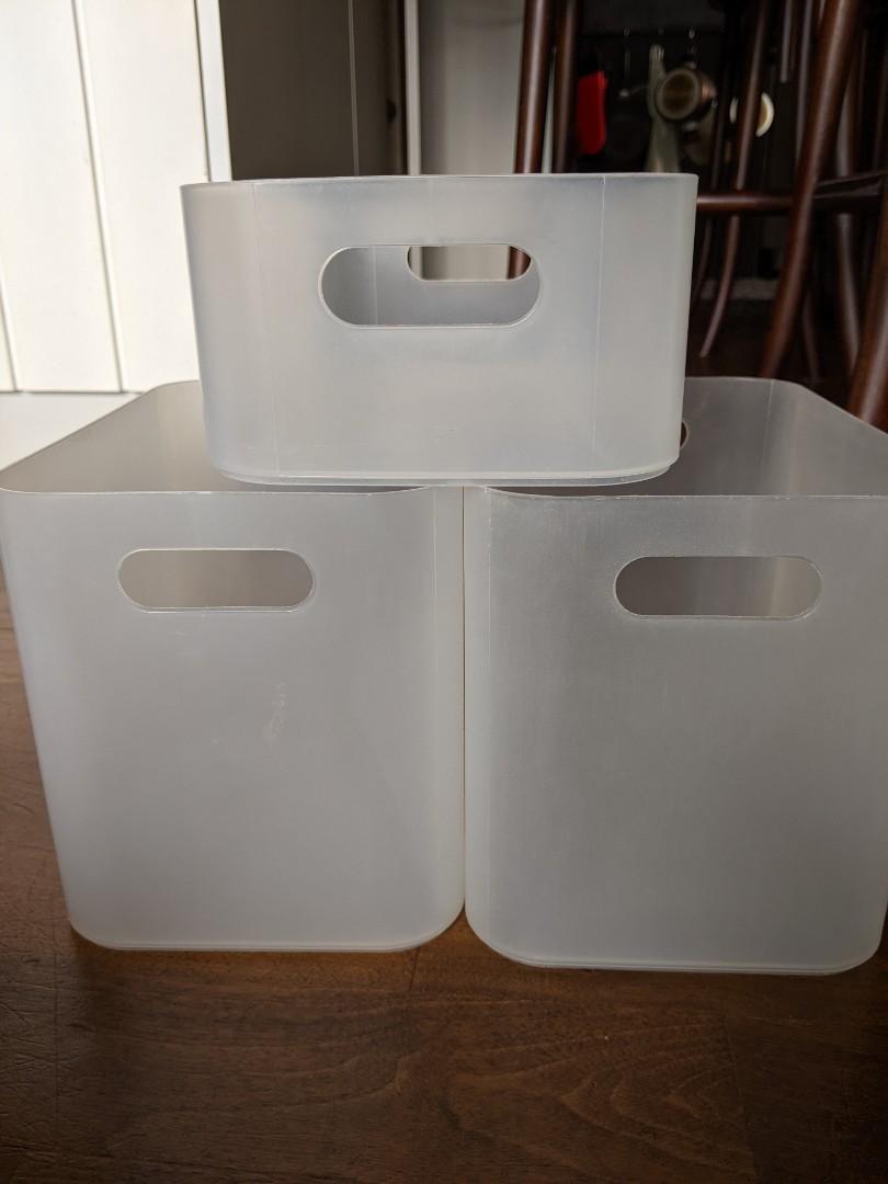Daiso box*3, Furniture & Home Living, Home Improvement & Organisation ...