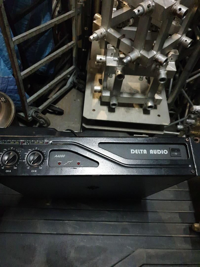 Delta Audio Power Amplifier, Audio, Soundbars, Speakers & Amplifiers on Carousell