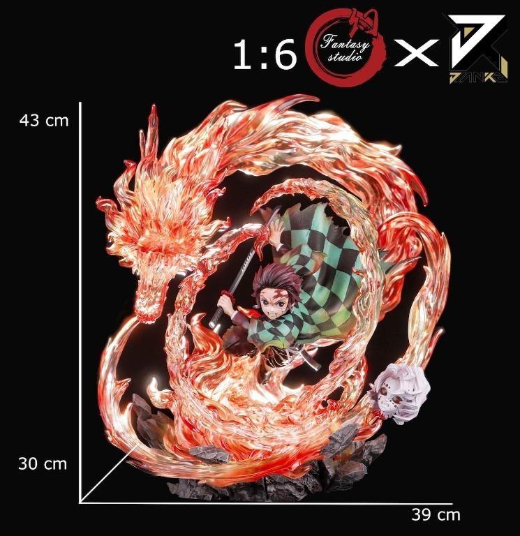 Demon Slayer - Fantasy & Jianke Studio - Tanjiro - GK Statue Figure ...