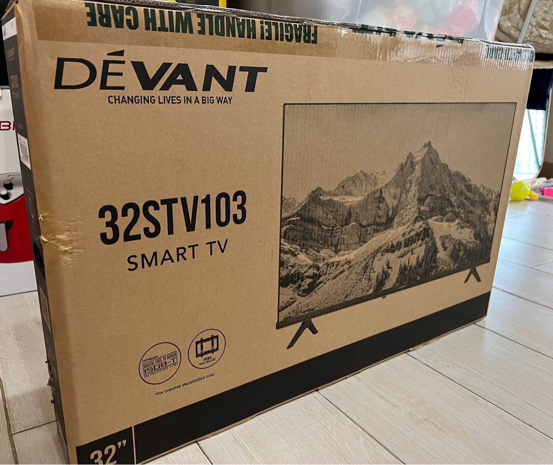 DEVANT 32STV103 SMART TV, TV & Home Appliances, TV & Entertainment, TV ...