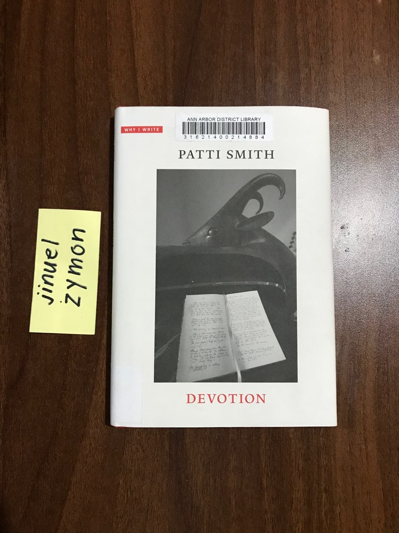 Devotion by Patti Smith (Hardcover), Hobbies & Toys, Books & Magazines, Fiction & Non-Fiction on ...