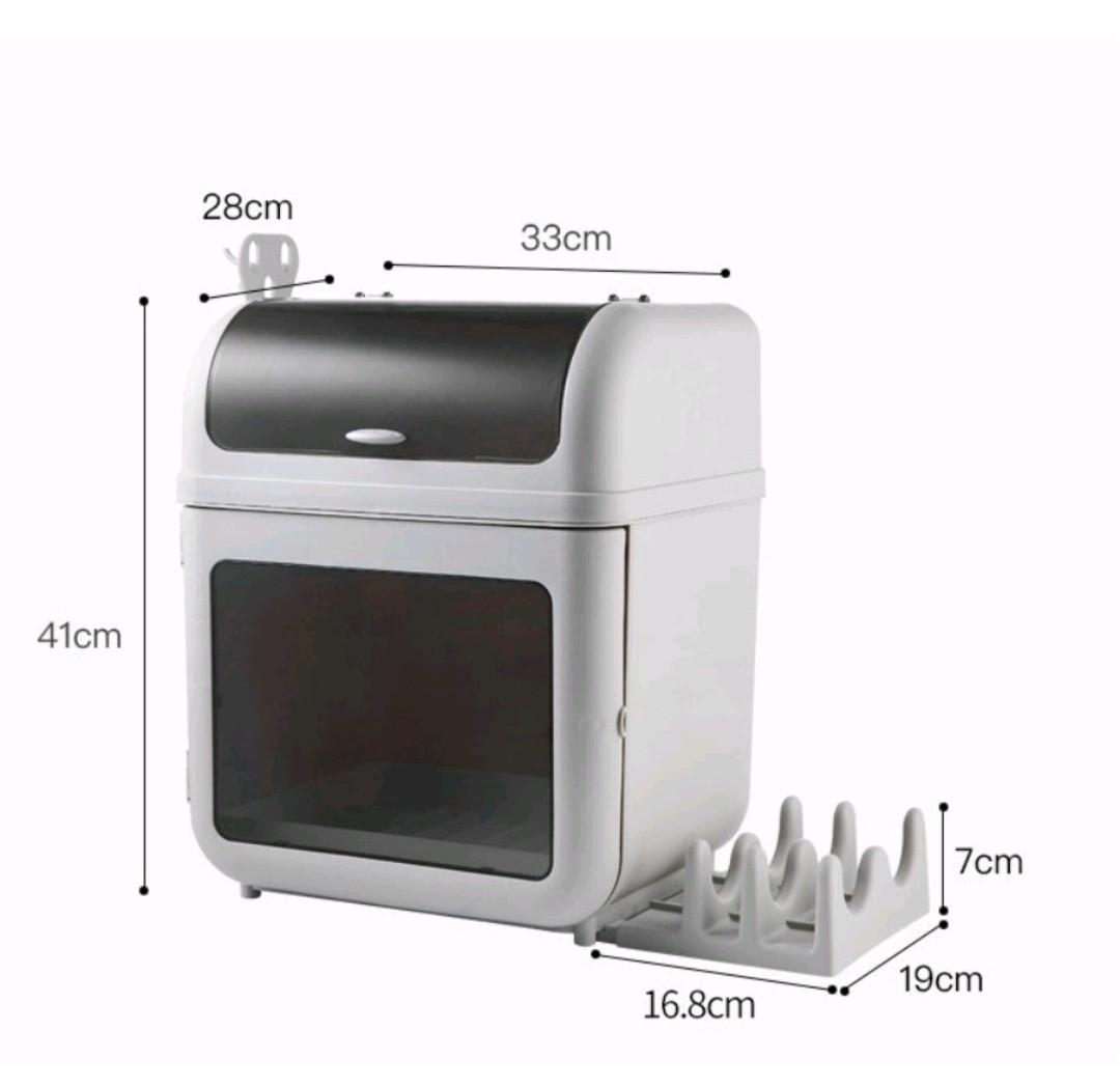 BUNDLE Dish Rack & Rice Container, Furniture & Home Living, Kitchenware ...