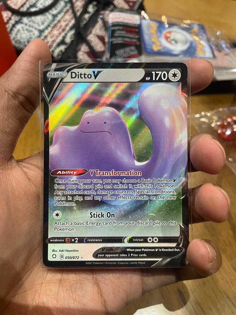 Ditto V & Vmax Set - Pokemon TCG, Hobbies & Toys, Toys & Games on Carousell