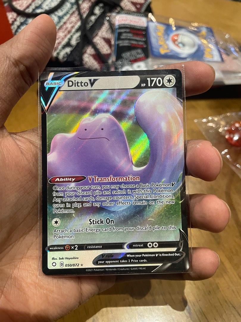 Ditto V & Vmax Set - Pokemon TCG, Hobbies & Toys, Toys & Games on Carousell