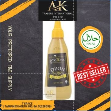 DJON MUSTARD HALAL 360G, Food & Drinks, Spice & Seasoning on Carousell