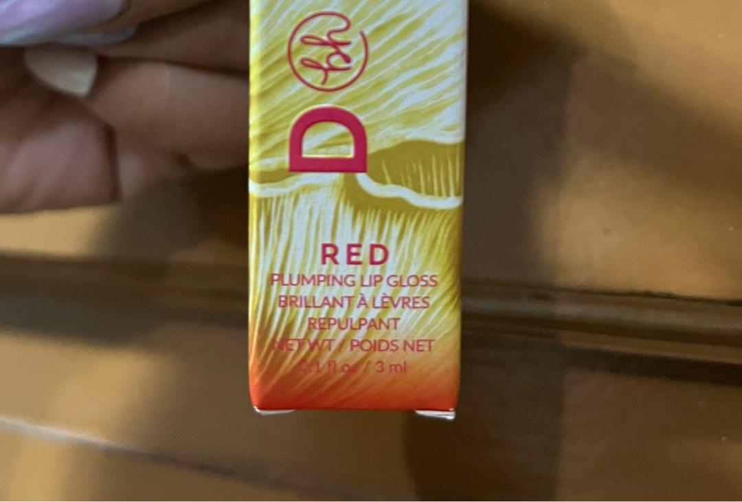 Doja Cat Plumping Lip Gloss - Red, Beauty & Personal Care, Face, Makeup ...