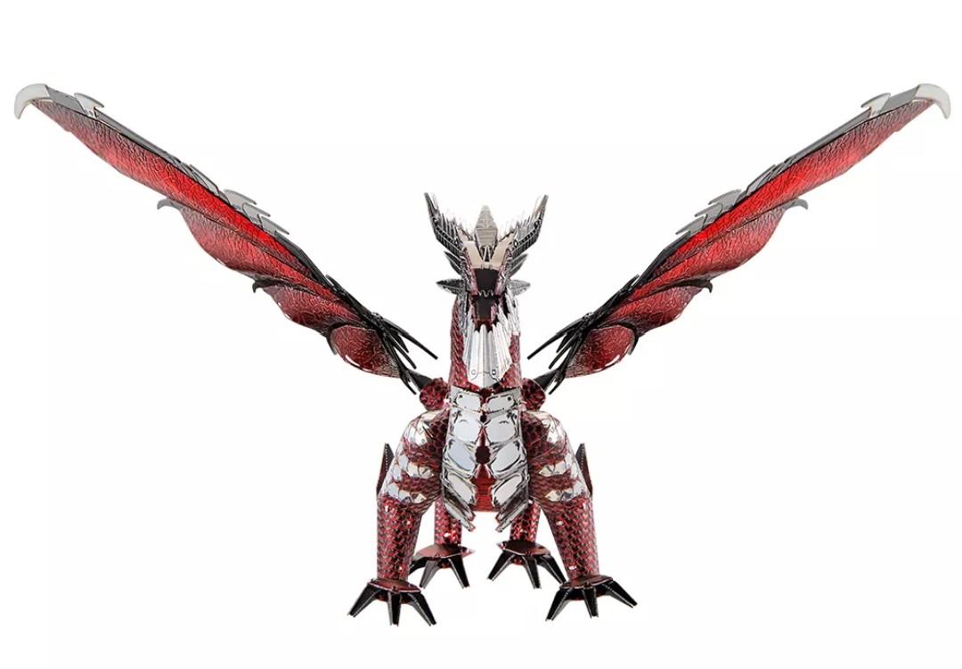 Red Dragon, 3D Steel Construction, Hobbies & Toys, Toys & Games on ...